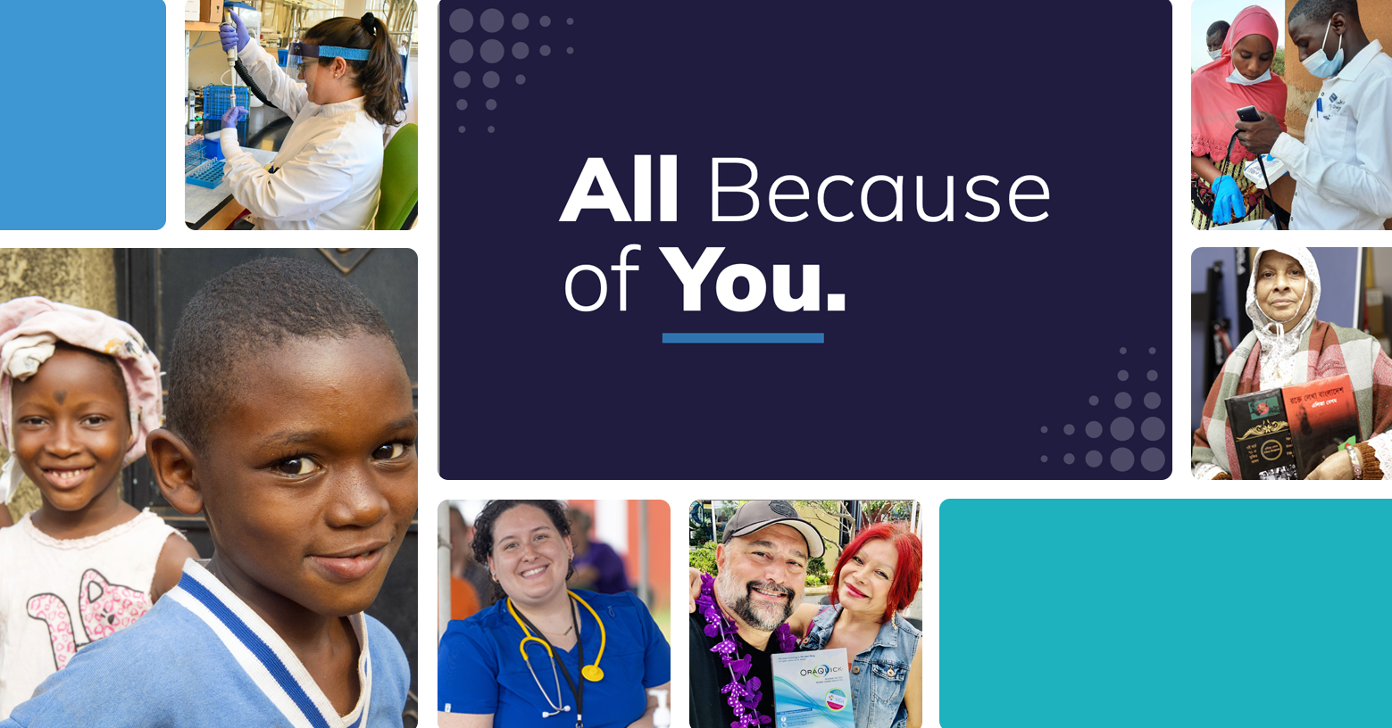 All Because of You: Your Impact in Action | CDC Foundation